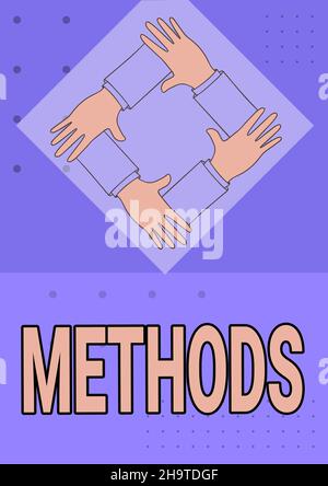 Sign displaying Standard Process. Conceptual photo rules made to be ...