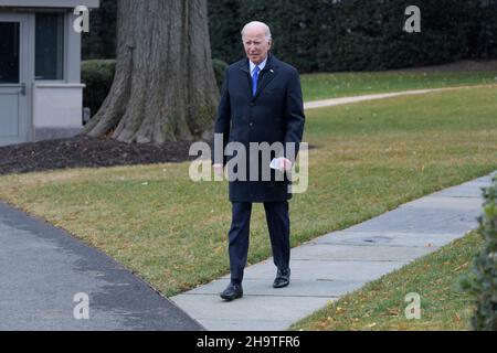 Washington, USA. 08th Dec, 2021. US President Joe Biden depart from ...
