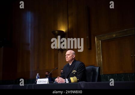 Admiral Christopher Grady, Vice Chairman of the Joint Chiefs of Staff ...