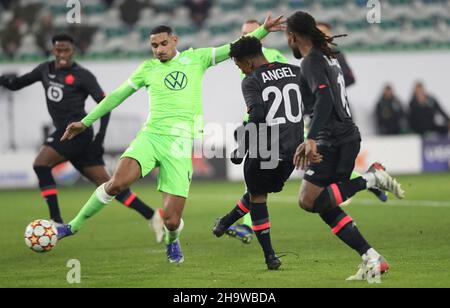 Wolfsburg, Deutschland. 08th Dec, 2021. firo 1st Bundesliga. 2021/2022 ...