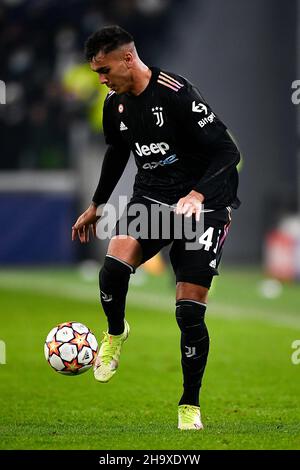 Marco Da Graca of Juventus FC warms up during the UEFA Champions League ...