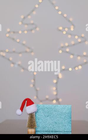 winter flat lay with fur hat and january calendar Stock Photo - Alamy