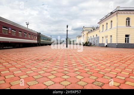 Naushki Station, Russia-Mongolia Border Stock Photo - Alamy