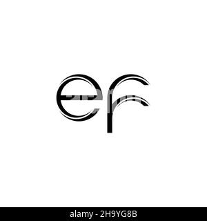 EF logo design. Company logo. Monogram logo Stock Vector Image & Art ...