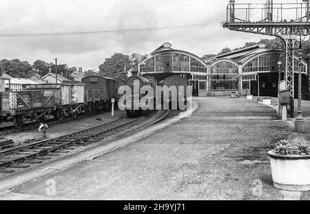 The image from a scanned monochrome negative is of Reedsmouth Railway ...