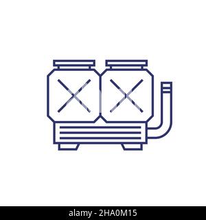 Water Cooled Chiller Vector Stock Vector Image & Art - Alamy