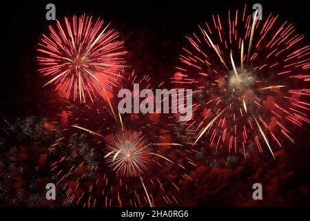 Fireworks, Cooper's Lake, Butler County, Pennsylvania Stock Photo - Alamy