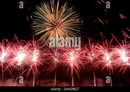 Fireworks, Cooper's Lake, Butler County, Pennsylvania Stock Photo - Alamy