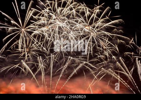 Fireworks, Cooper's Lake, Butler County, Pennsylvania Stock Photo - Alamy