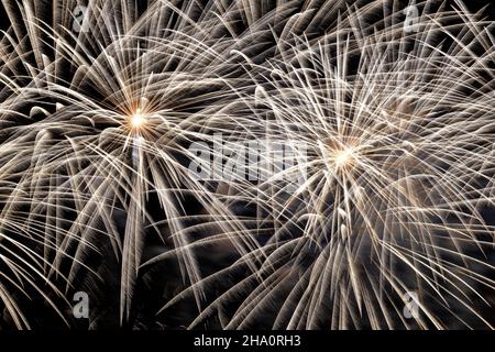 Fireworks, Cooper's Lake, Butler County, Pennsylvania Stock Photo - Alamy