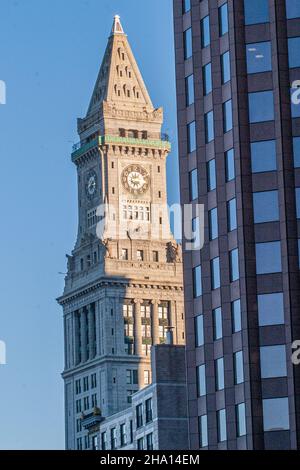 The Custom House Tower in Boston is an iconic landmark and former ...