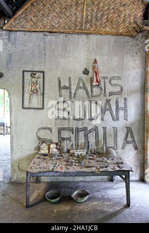 The Museum Mini Sisa Hartaku on the slopes of Mount Merapi near ...