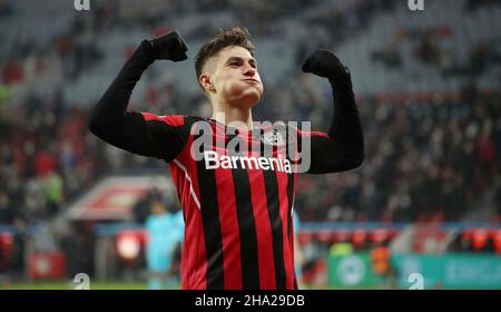 Leverkusen, Deutschland. 04th Dec, 2021. firo: 04.12.2021 football ...