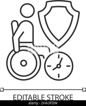 Long term care nursing symbol logo template. Flat illustration Stock ...