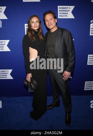 Summerly Horning and Dan Schulman attend the Robert F. Kennedy 2021 ...