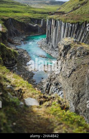 Stuðlagil Canyon Iceland Stock Photo - Alamy