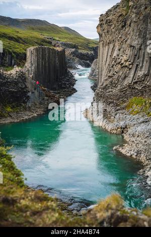 Stuðlagil Canyon Iceland Stock Photo - Alamy