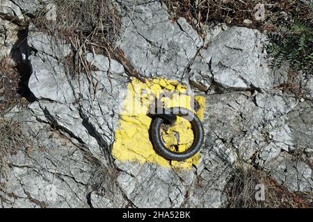 British Gun on top of the Rock of Gibraltar swivel type military ...