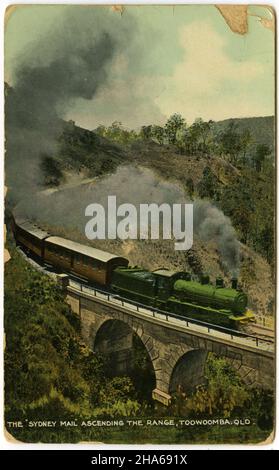 Toowoomba, Queensland, Australia - Historical train station platform ...