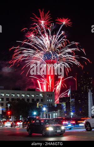 Dallas New Years Eve Stock Photo - Alamy