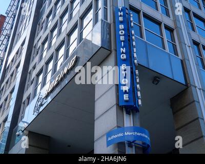 The Boeing Company Headquarters of the aircraft manufacturer in Chicago ...