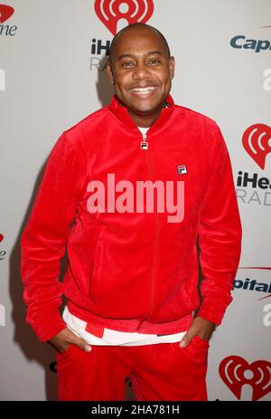 Maxwell attends Z100's iHeartRadio Jingle Ball at Madison Square Garden ...