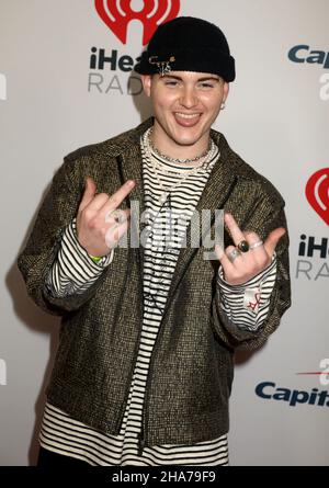 Trevor Daniel attends Z100's iHeartRadio Jingle Ball at Madison Square ...