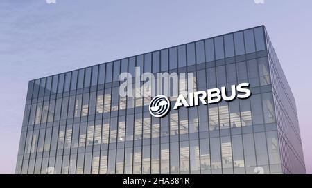 Leiden, Netherlands. October 18, 2021. Editorial Use Only, 3D CGI ...