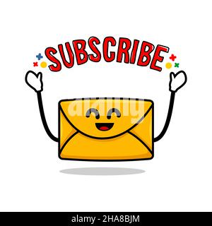 Subscribe icon. Cartoon of subscribe vector icon for web design ...