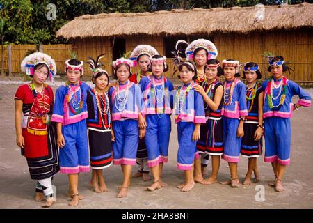 Native Asian people, sisters portrait in the farm Stock Photo - Alamy