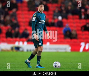 Matt Crooks #25 of Middlesbrough in action during the game during the ...