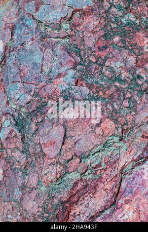 Mineral colored rocks, close view Stock Photo - Alamy