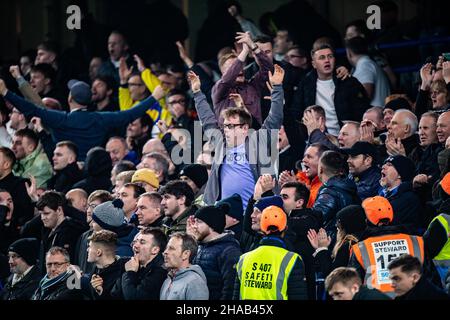 Leeds United fans during the Premier League match Leeds United vs ...