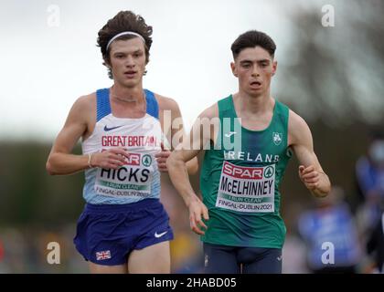 Ireland's Darragh McElhinney in the Men's 5000 Metres heat 2 on day ...