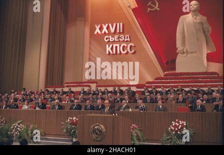 The 27th Congress of the Communist Party of the Soviet Union. Museum ...
