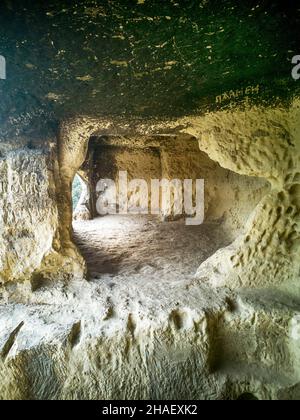 Hankrumovski Rock-monastery (Shumen plateau, Bulgaria Stock Photo - Alamy