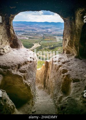 Hankrumovski Rock-monastery (Shumen plateau, Bulgaria Stock Photo - Alamy