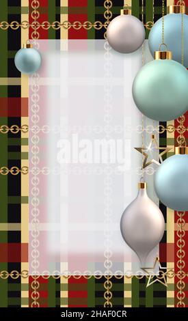 Composition of winter sale text over christmas window decoration in ...