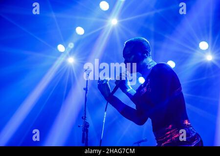 12092021 - Toronto, Canada. Singer and dancer James Baley performing at ...