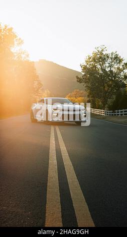 2018 Chevy Camaro SS Redline Edition shot close to sunset near and ...