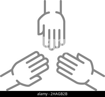 Social cohesion concept icon Stock Vector Image & Art - Alamy