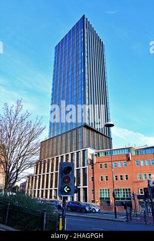 Hadrian's Tower residential block in Newcastle city centre was designed ...