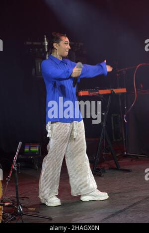 Siloh performing live in Nice, France. December 8th 2021 ©Fausto Marci ...