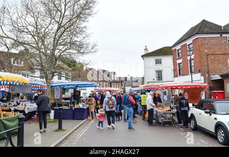 Emsworth Hampshire England UK - The farmers market which is held on ...
