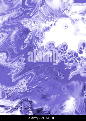 Watercolor liquid violet background texture. Aquarelle purple stains ...