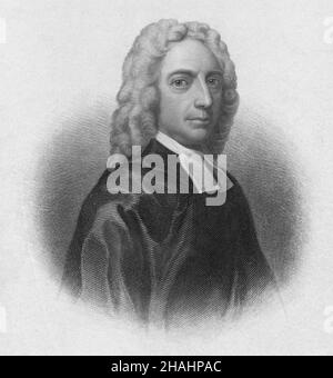 Isaac Watts (1674 - 1748), English hymnwriter, theologian and logician. A prolific and popular ...