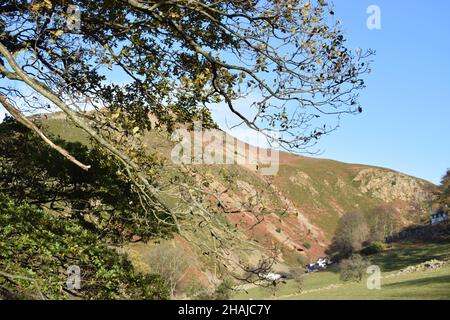 Gorgeous landscape in Capelulo village Wales UK Stock Photo - Alamy