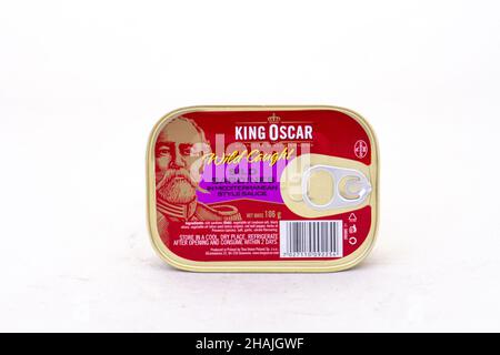 Johannesburg, South Africa - a can of sild sardines from Woolworths ...