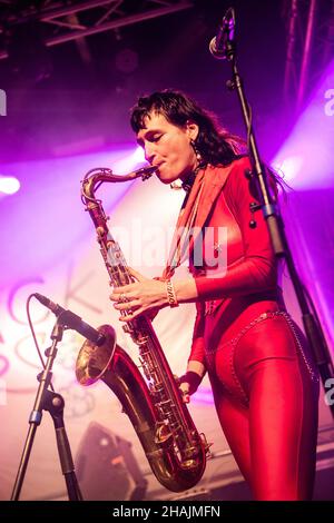 Jared Swilley of Black Lips performs on stage on the last day of All ...