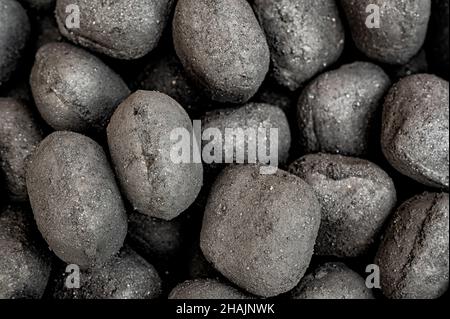 House Fuel multi-purpose smokeless coal ovals Stock Photo - Alamy